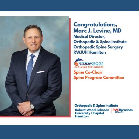 Robert Wood Johnson University Hospital Hamilton Announces Marc. J ...